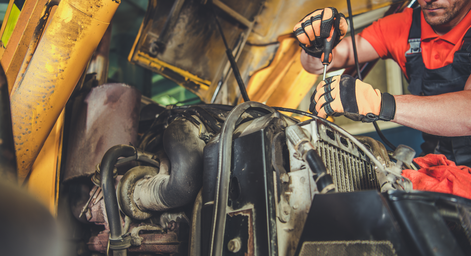 Checklist for a Tractor Engine Compartment Pre-Trip Inspection